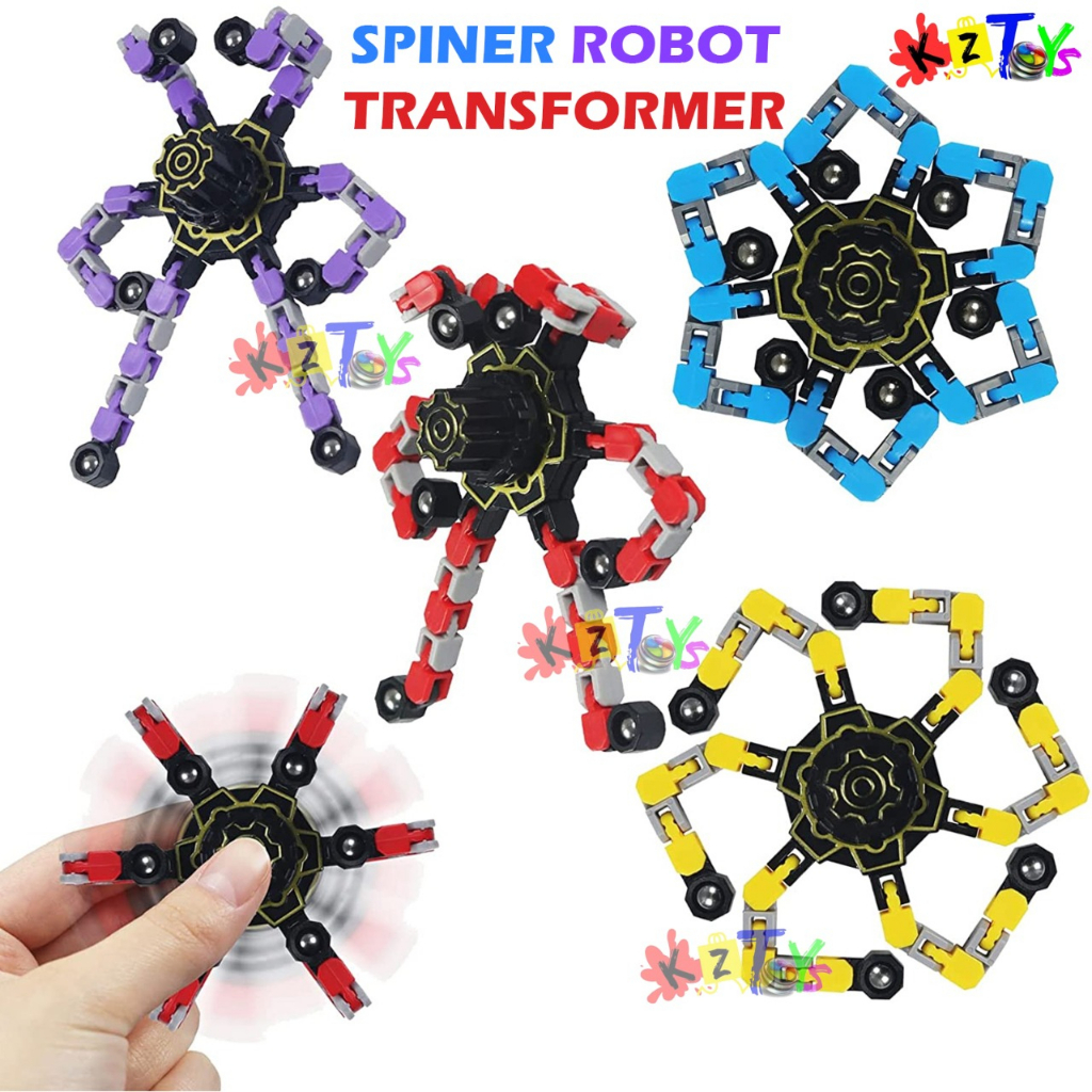 Jual MAINAN FIDGET SPINNER KARAKTER 3D MODEL SPIN EFEK 3D GYRO BOX ...