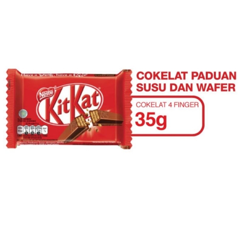 Jual Kit Kat 4F Finger 35 GR | Shopee Indonesia