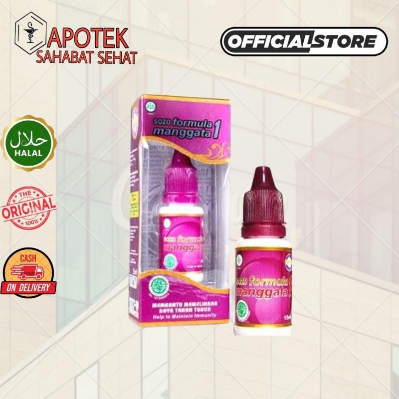 Jual SOMAN JAMU TETES HERBAL 100% ORIGINAL (Sozo Formula Manggata 1 ...