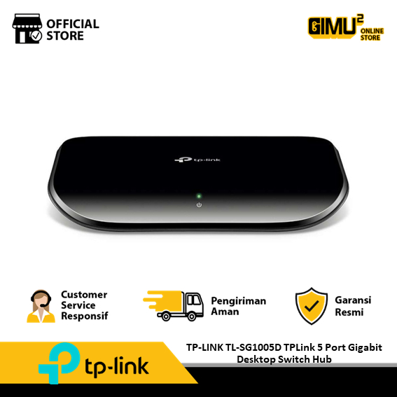 Jual TP-LINK TL-SG1005D TPLink 5 Port Gigabit Desktop Switch Hub | Shopee Indonesia