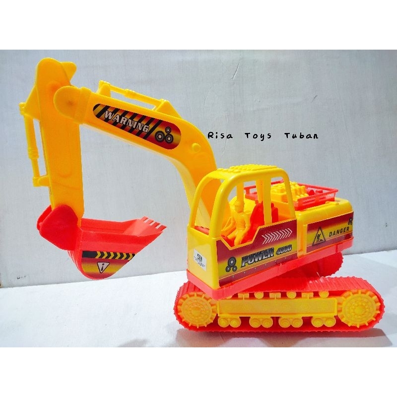 Jual MAINAN EXCAVATOR/BEGO BENING BESAR BAHAN TERBAIK / TP 04 E ...