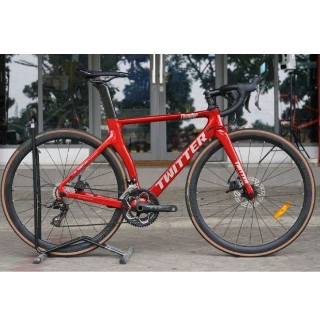 Jual Roadbike Twitter thunder carbon shimano 105 NEW | Shopee Indonesia