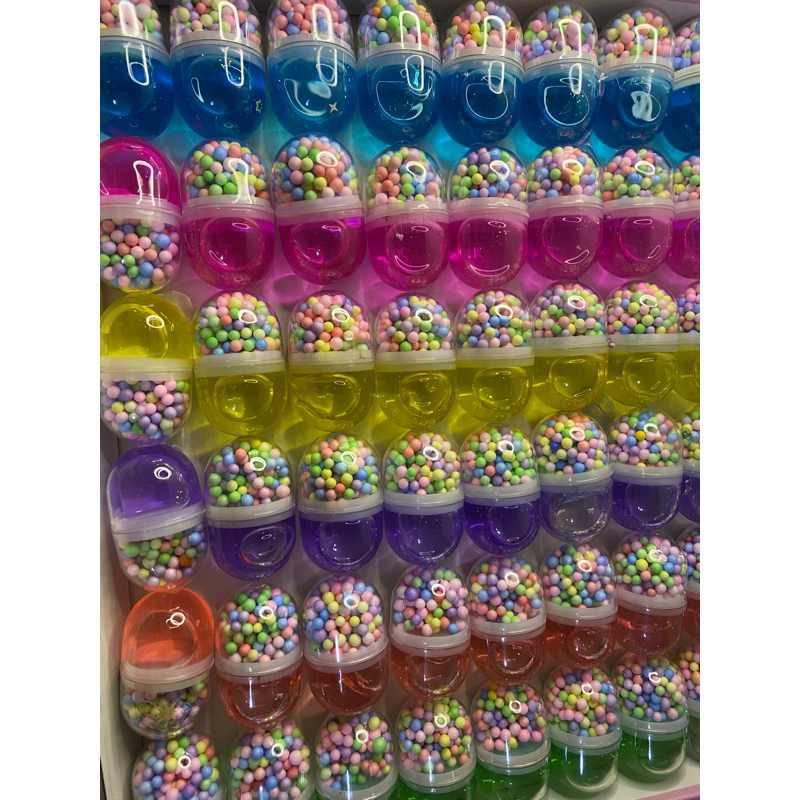 Jual Slime kapsul crystal Slime foam | Shopee Indonesia