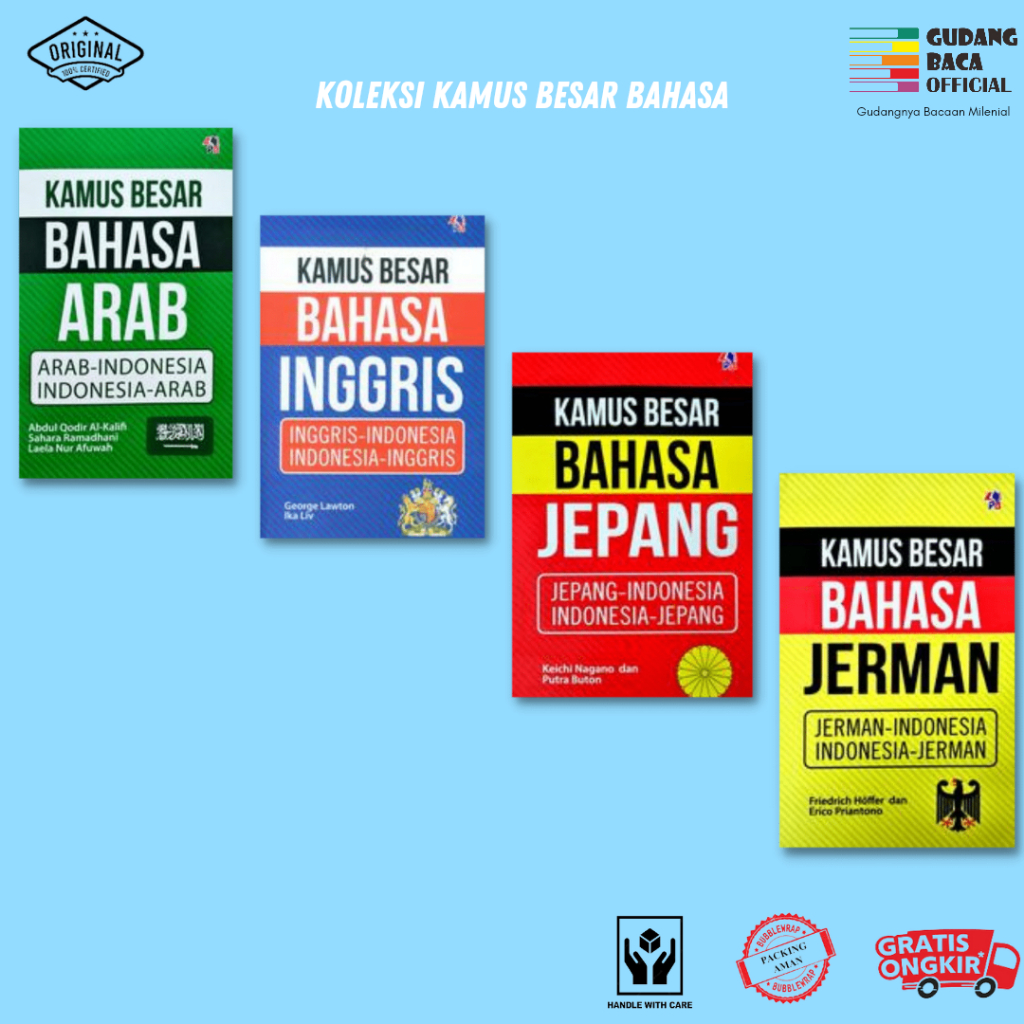 Jual Kamus Besar Bahasa Arab - Kamus Besar Bahasa Jepang - Kamus Besar ...