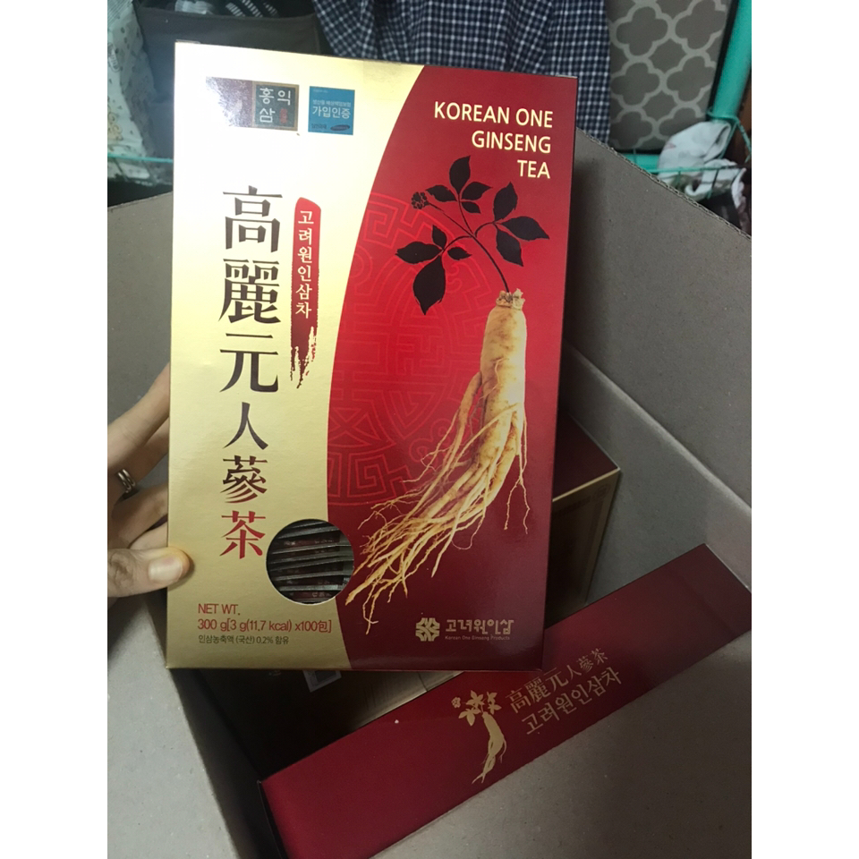 Jual 1 Box 100 Sachet Goryeo Korean One Ginseng Tea Teh Ginseng Korea ... Jual 1 Box 100 Sachet Goryeo Korean One Ginseng Tea Teh Ginseng Korea ...
