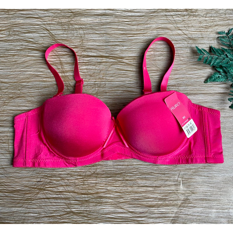 Jual FELANCY BRA HALF CUP BERKAWAT TALI BISA LEPAS PASANG SIZE 38B-40B | Shopee Indonesia