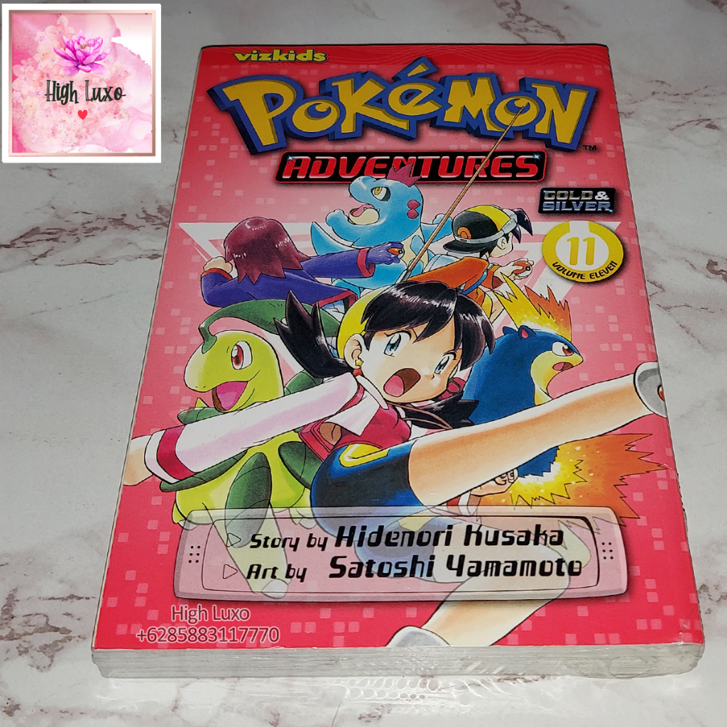 Jual Buku Komik Pokemon Adventures Gold and Silver Volume 11 English ...