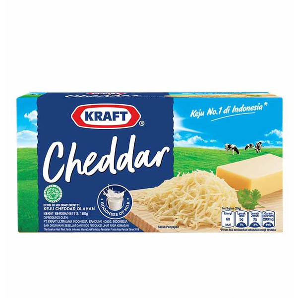 Jual Kraft Keju Quick Melt / All in One / Midi Kraft / Kraft Cheddar ...