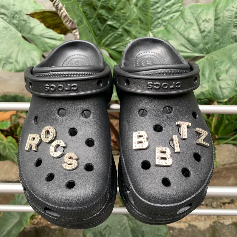 Jual Jibbitz ROCSBBITZ Crocs Aksesoris | Hiasan Sandal Crocs | Alfabet ...