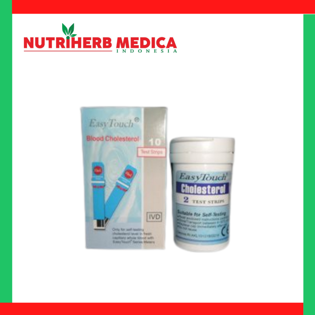 Jual Stick Cek Kolesterol Easytouch Test Cholesterol Stick Easy Touch ...