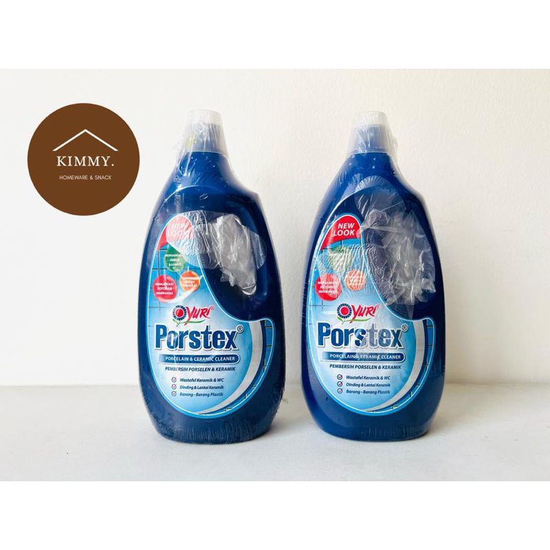Jual PORSTEX YURI ( WARNA UNGU ) 1000 ML PEMBERSIH KAMAR MANDI ...