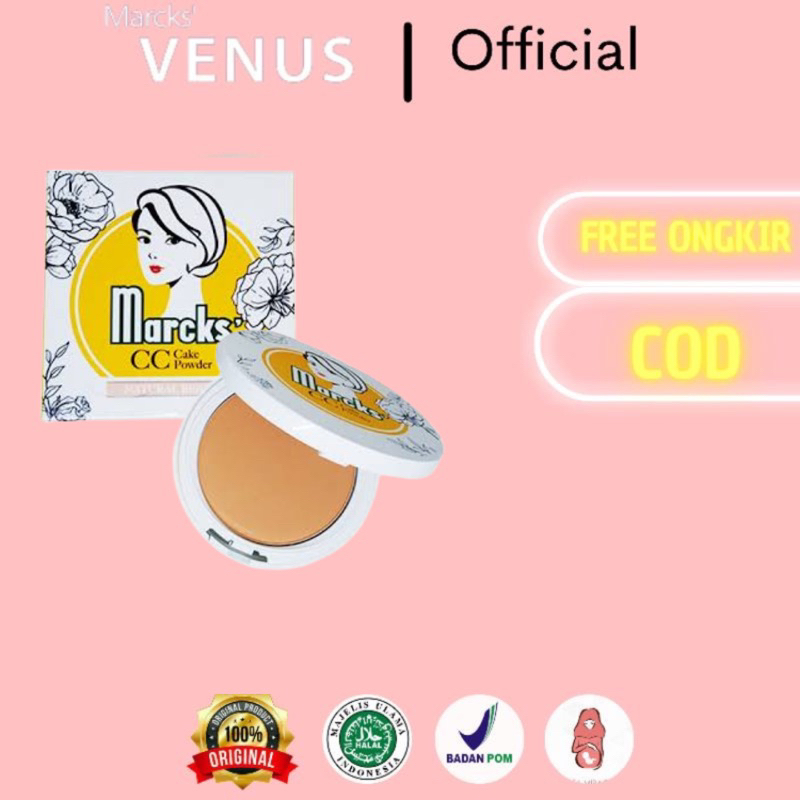 Jual TERMURAH Marcks CC Cake Powder Ivory | Marcks CC Cake Powder ...