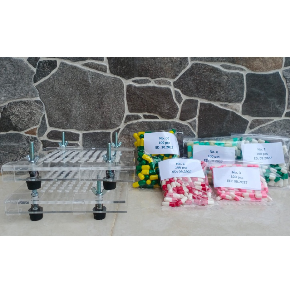 Jual Sepaket Alat Bantu Isi Kapsul + Kapsul Kosong 100 Pcs Ukuran 00/0 ... Jual Sepaket Alat Bantu Isi Kapsul + Kapsul Kosong 100 Pcs Ukuran 00/0 ...
