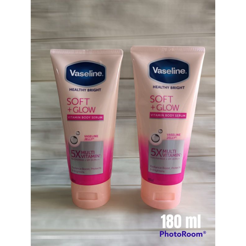Jual vaseline soft + glow 180ml | Shopee Indonesia