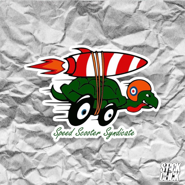 Jual Stiker Speed Scooter Syndicate,Stiker Vespa | Shopee Indonesia