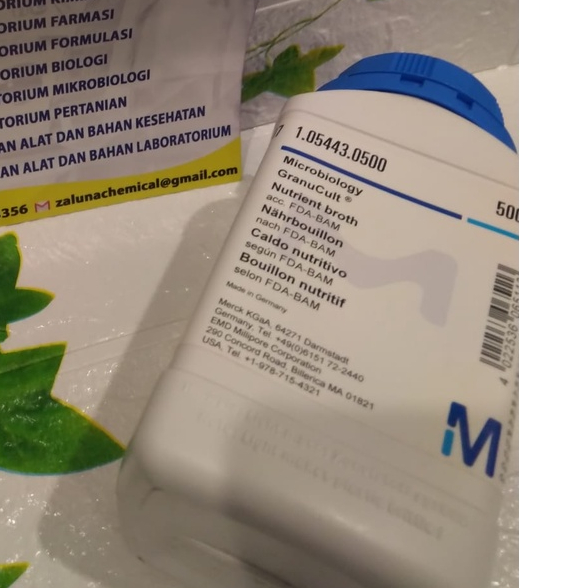 Jual Nutrient Broth/ NB / Media Mikrobiologi / Media NB Merck 1 gr ...