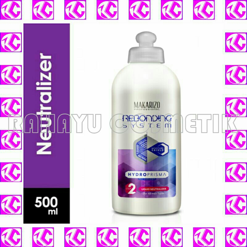 Jual Makarizo Professional Hydroprisma Liquid Neutralizer Step2 500ml Obat Pelurus Rambut ...