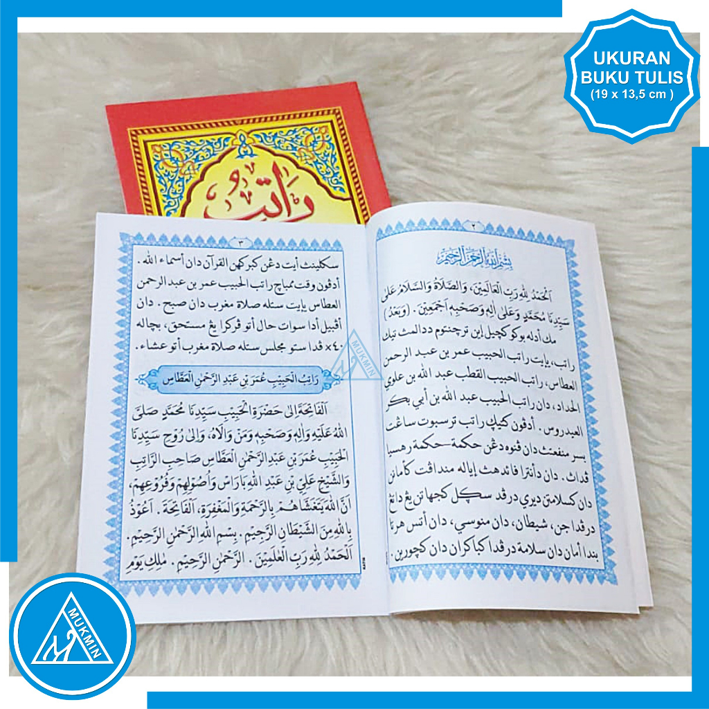 Jual Buku Ratib Terjemah kumpulan Ratib Buku Wirid Kaifiyah Tahlil Doa ...