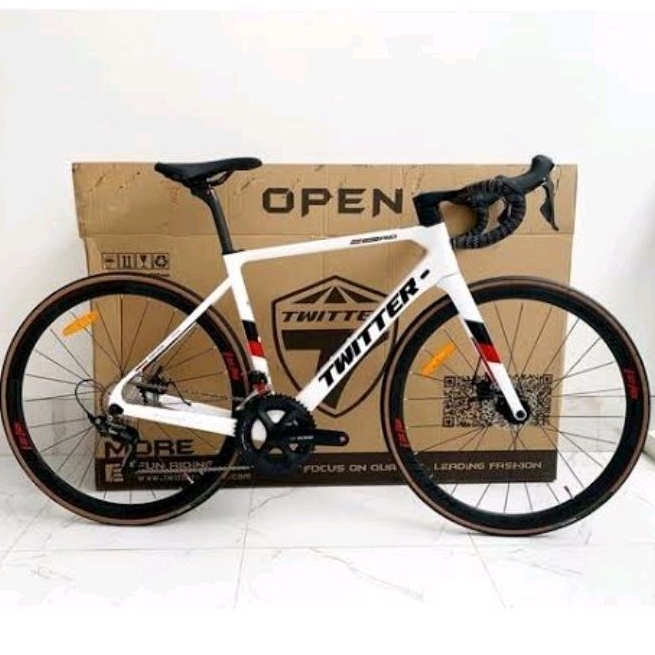 Jual Sepeda Roadbike Twitter stealth pro full carbon NEW | Shopee Indonesia