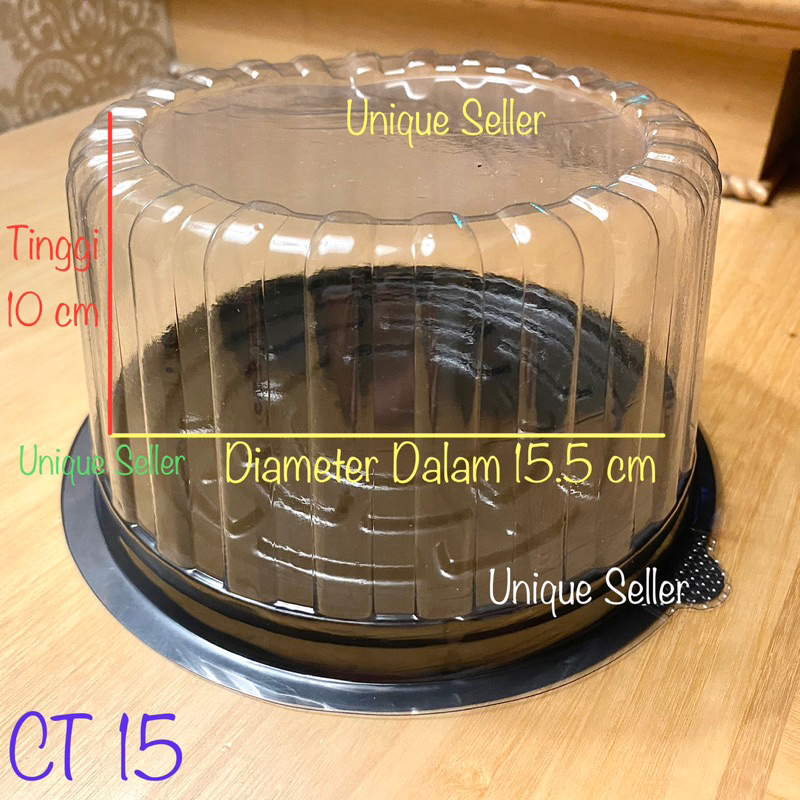 Jual [Isi10] Mika Tumpeng Mini 15 cm / Mika Cake Tray 15 / Mika CT 15 ...