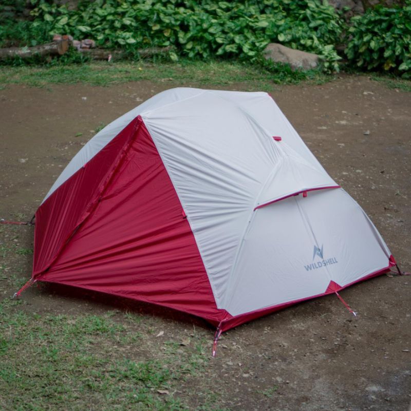 Jual TENDA SEMBALUN PRO KAPASITAS 2 ORANG MERAH PUTIH KENAWA WILDSHELL ...