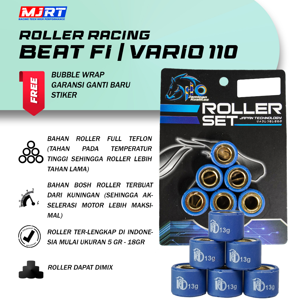 Jual ROLLER RACING BEAT FI SCOOPY FI VARIO CARBU SPACY BEAT FI ESP BEAT ...