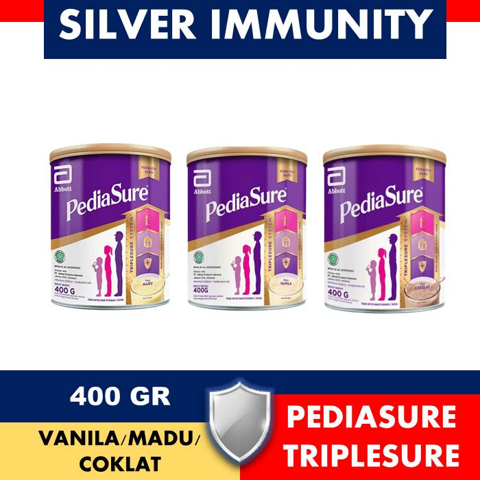 Jual PEDIASURE TRIPLESURE 400 GR (1-10 TAHUN) SUSU FORMULA PERTUMBUHAN | Shopee Indonesia