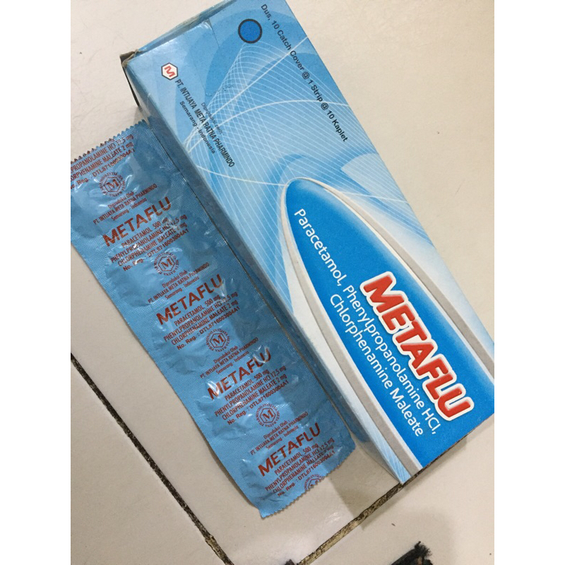 Jual METAFLU 10 kaplet | Shopee Indonesia