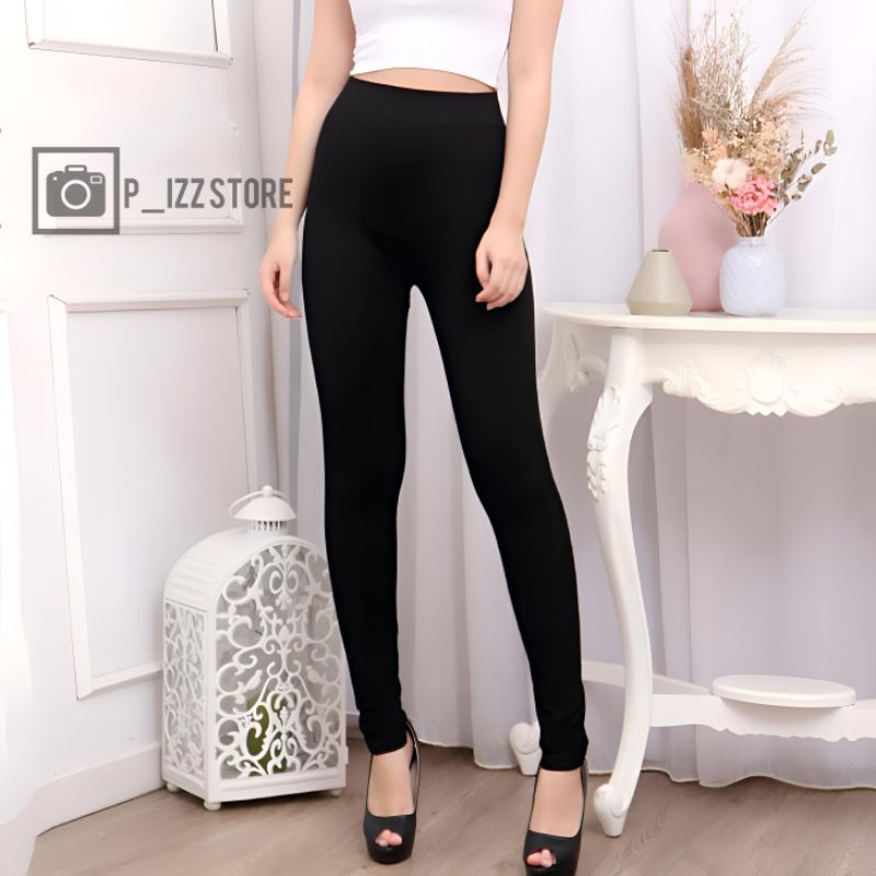 Jual Legging HW Basic Polos Premium Import Tebal Fit to S-XXL Jumbo ...