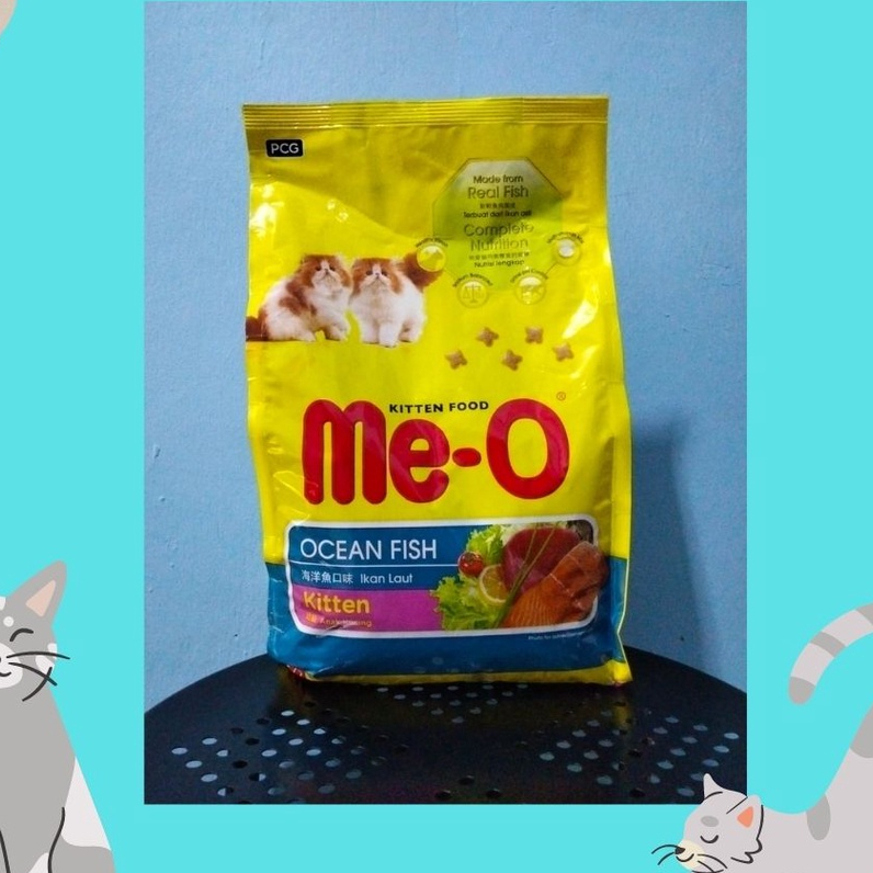 Jual me-o ocean fish kitten 1.1 kg | Shopee Indonesia