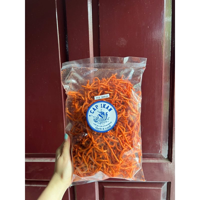 Jual MIE RAPUH CAP IKAN 500 GRAM MIE LIDI RAPUH CAP IKAN KERUPUK CAP ...