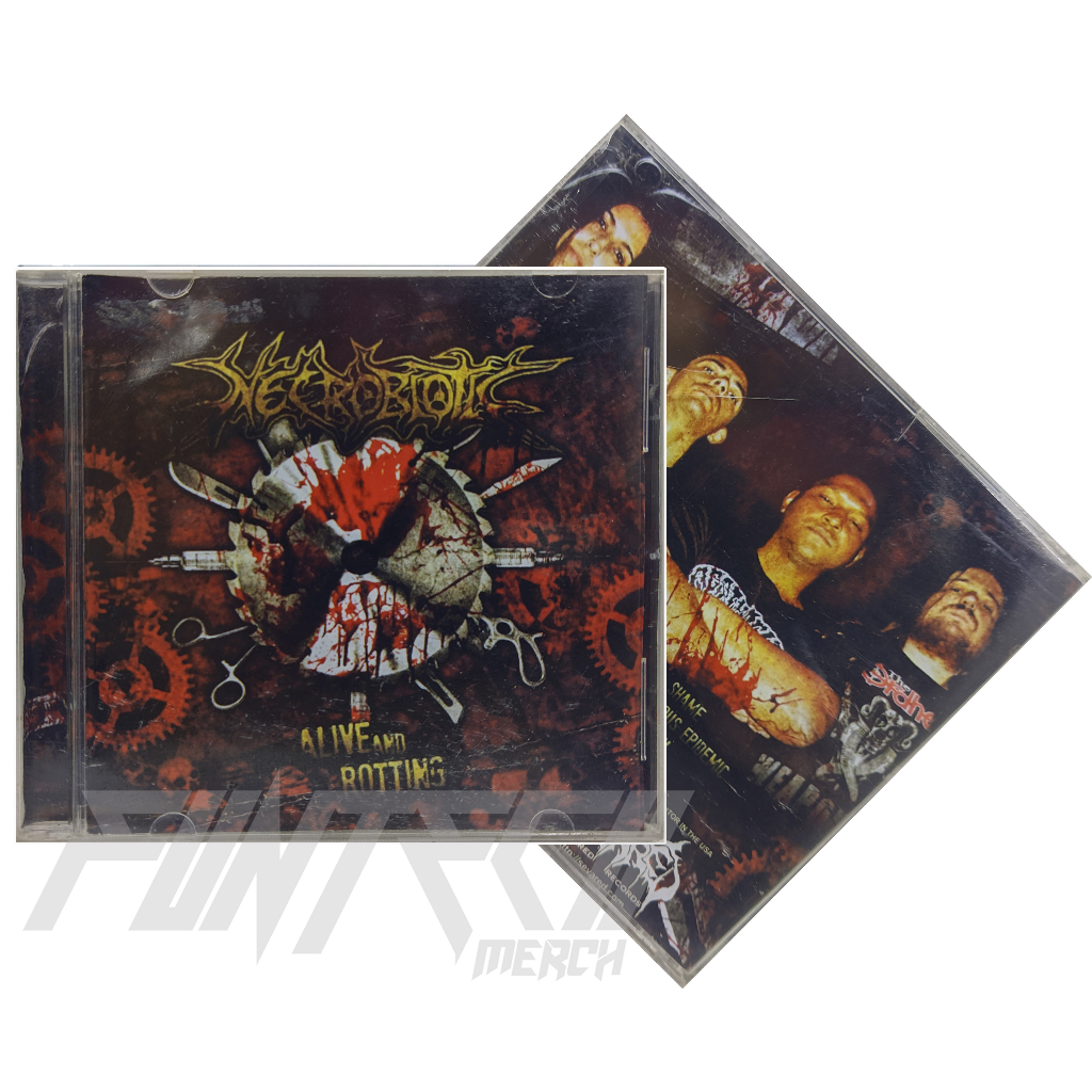 Jual CD NECROBIOTIC - ALIVE AND ROTTING | Shopee Indonesia