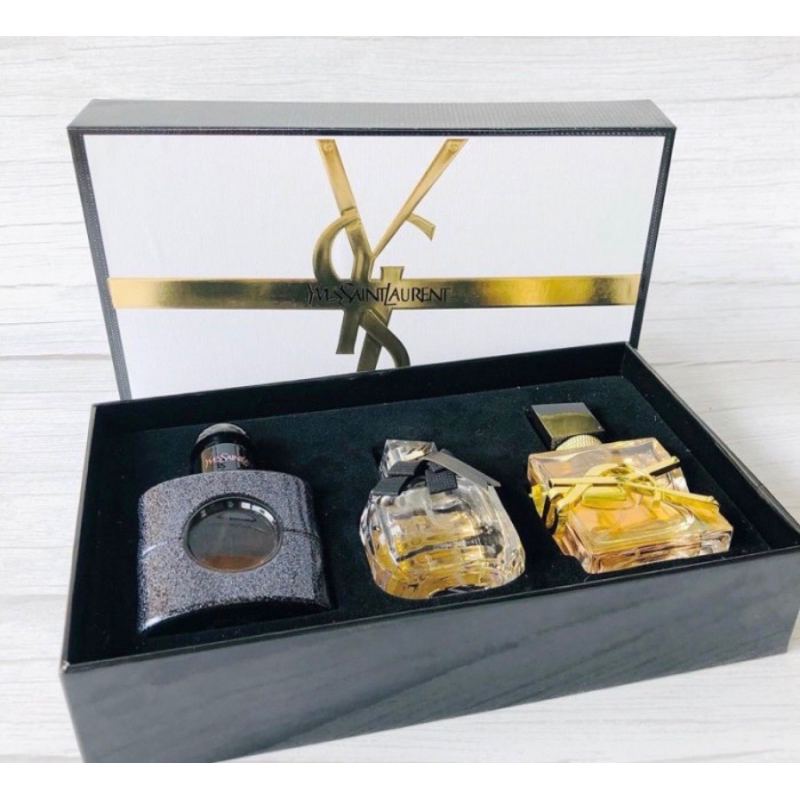Jual YSL GIFT SET 3 in One Full set Original (Include BoX +Sealed) | Shopee Indonesia