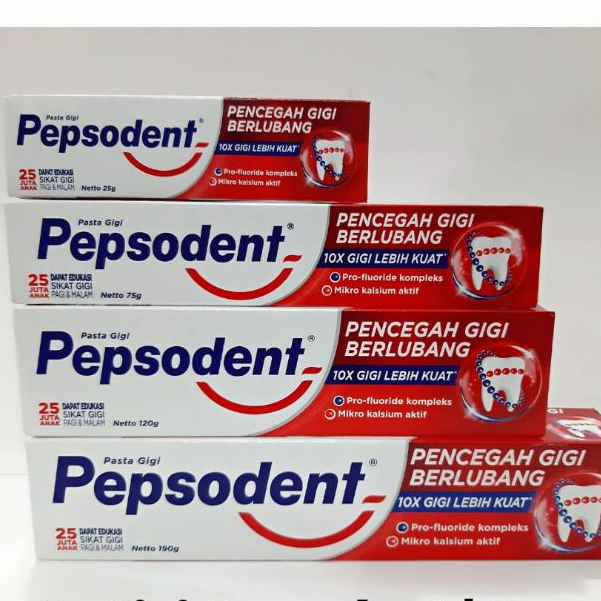Jual Pepsodent white pasta gigi 75gr/120gr/190gr/225gr | Shopee Indonesia
