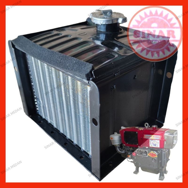Jual radiator mesin diesel dongfeng s195 s1100 s1110 s1115 | Shopee ...