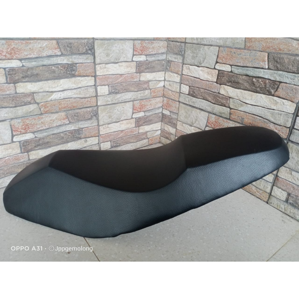 Jual Jok X-ride 115 125 Roadrace tingkat kulit polos halus - Jok Yamaha ...