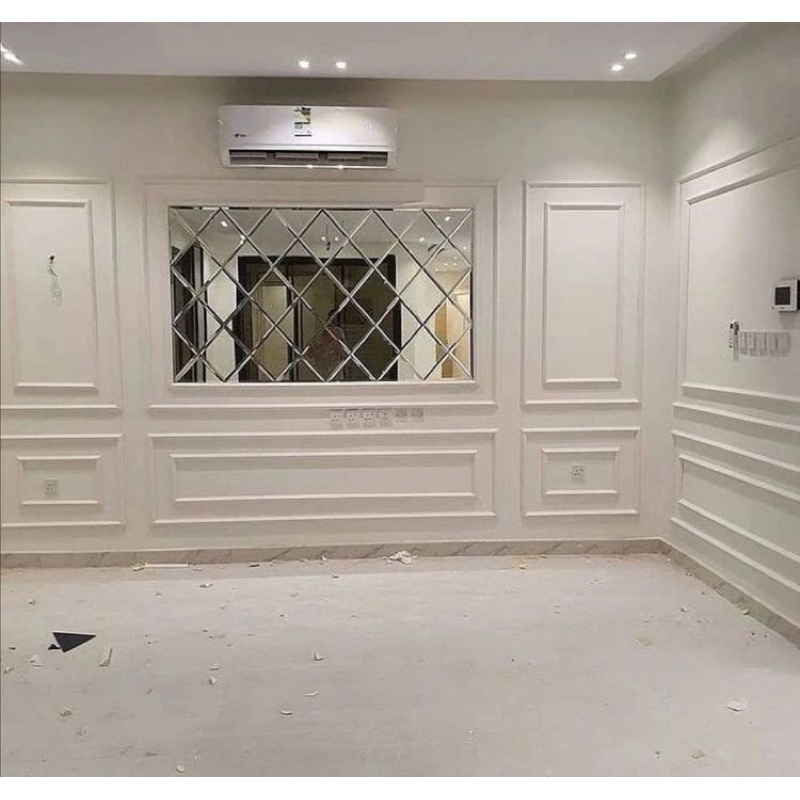 Jual Paket Set Kaca Cermin Moulding 140CM X 140CM dan 170CM X 100CM ...