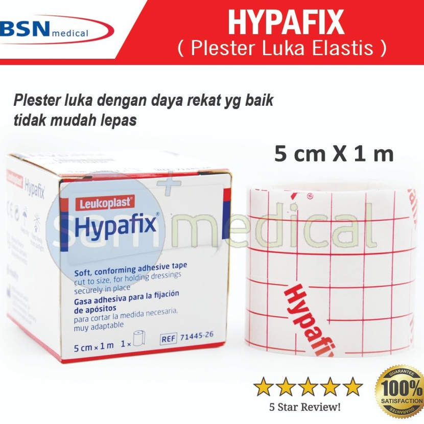 Jual BSN Hypafix Plester Elastis 5cm x 1m | Shopee Indonesia