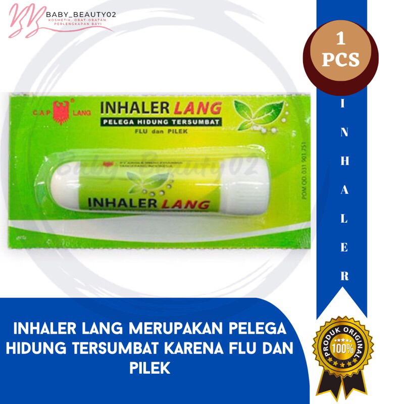 Jual Cap Lang INHALER LANG - Pelega Hidung Tersumbat | Shopee Indonesia