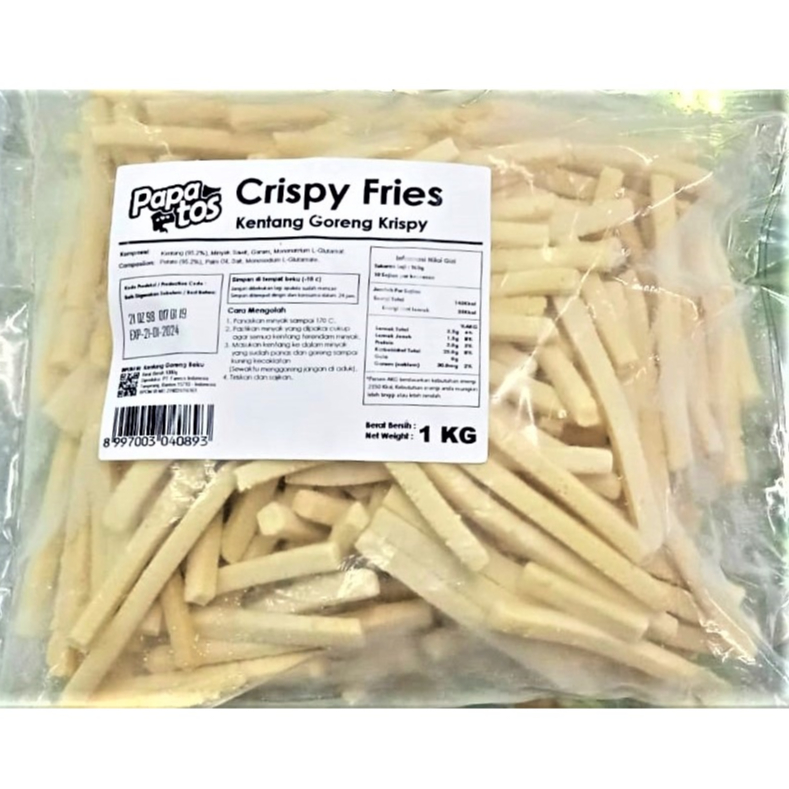 Jual Papatos Kentang Krispi 1kg | Shopee Indonesia