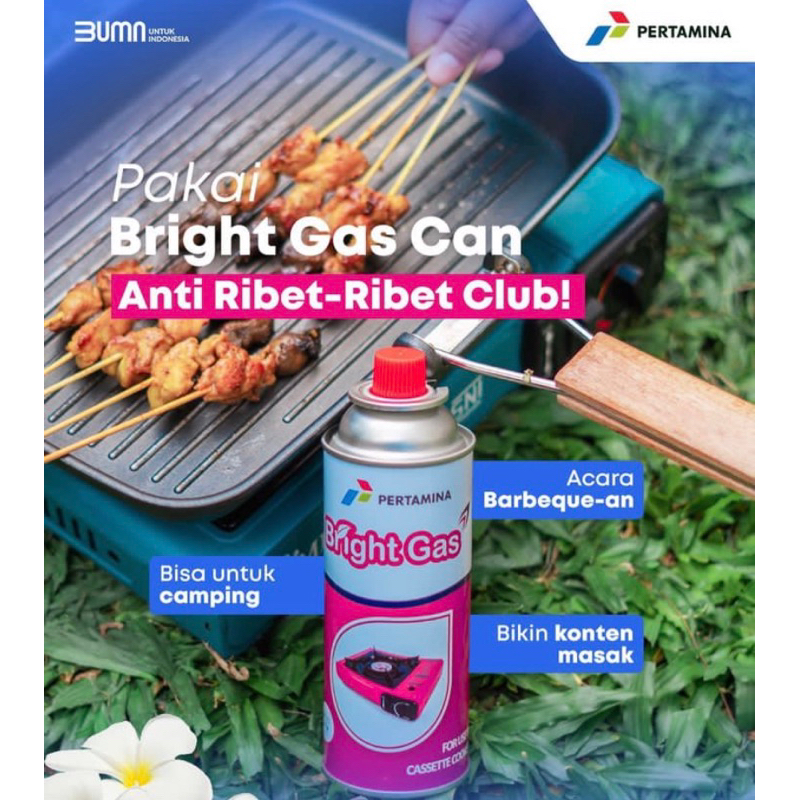 Jual Bright gas can kaleng | Shopee Indonesia