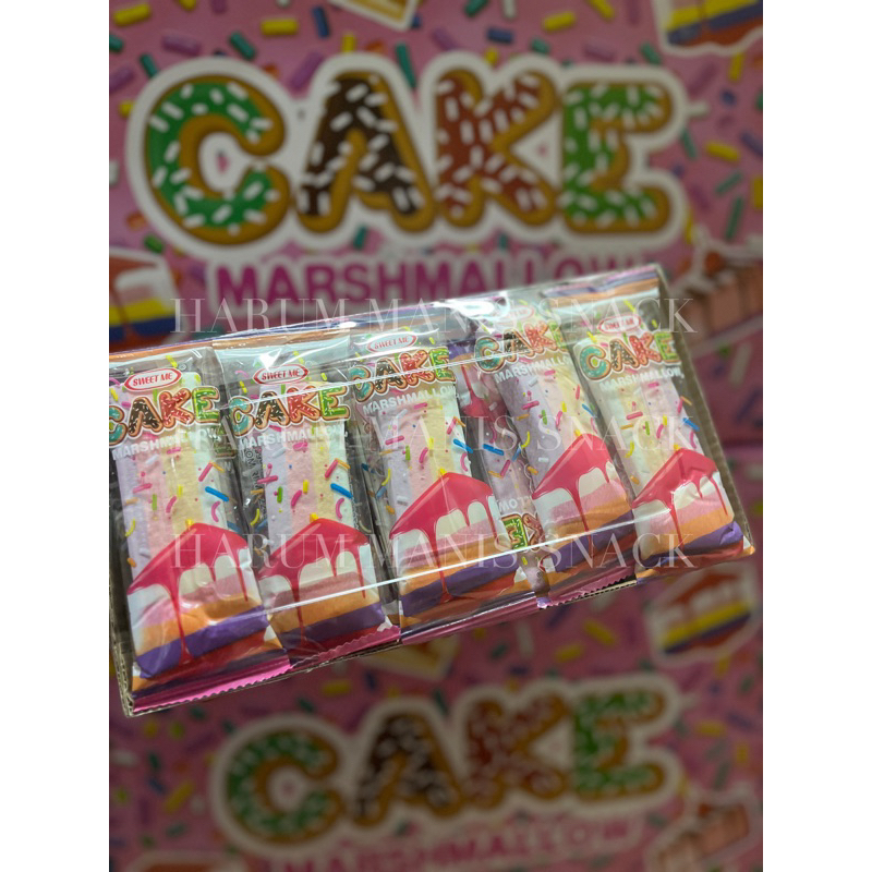 Jual Marshmallow Cake Marsmallow Kue Mallow box isi 30 pcs | Shopee ...