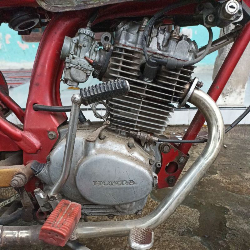 Jual mesin CB blok 124cm kop new tech sesuai gambar atau video | Shopee ...