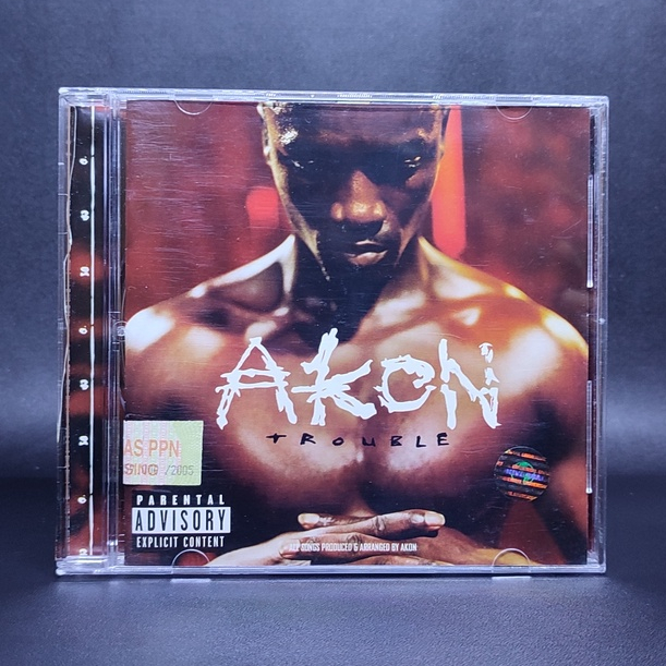 Jual CD AKON - TROUBLE & KONVICTED ORIGINAL SEGEL | Shopee Indonesia
