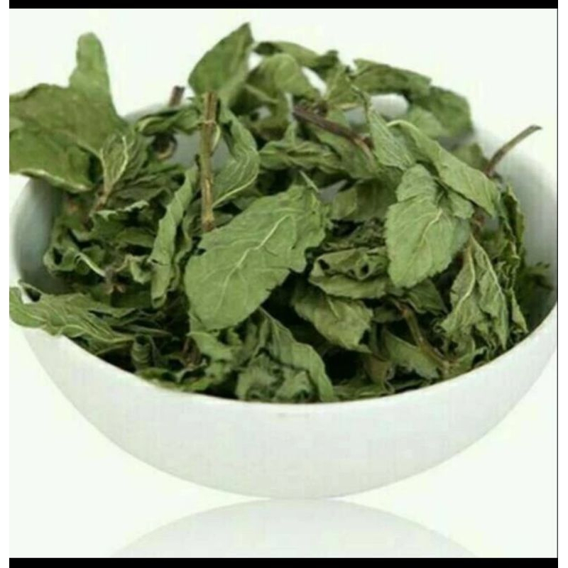 Jual Grade A, Full Daun] Bo He / Daun Mint Kering 10gr / Menthol ...