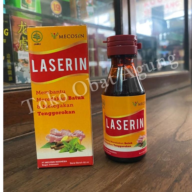 Jual Laserin 60 ml Obat Batuk Dewasa. Mengencerkan Dahak, Meredakan ...