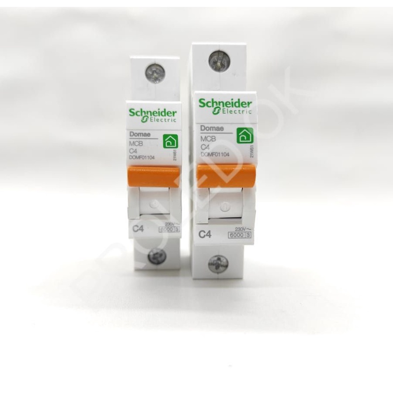 Jual MCB 4A/1P 6kA SCHNEIDER DOMAE | Shopee Indonesia