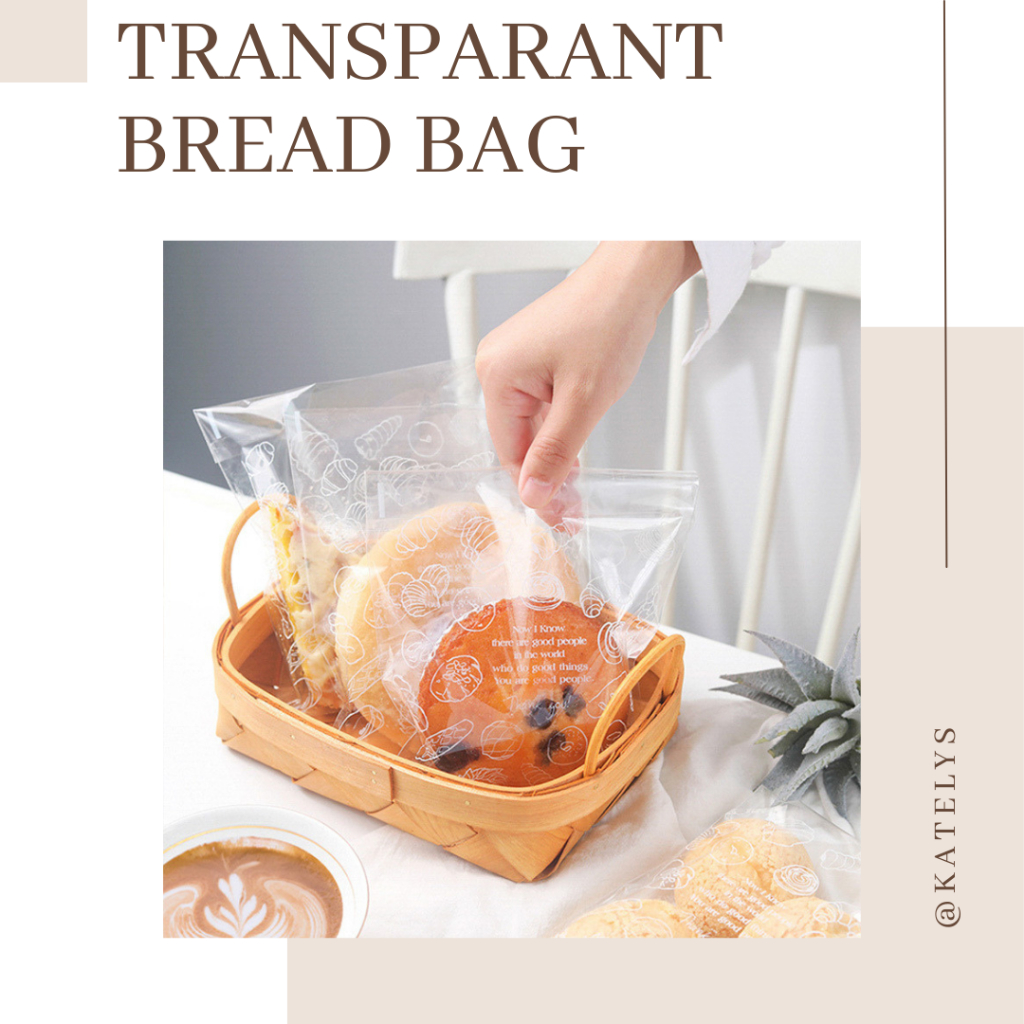 Jual Plastik Roti Kue | Plastik Transparan Kue | Bread Plastic Bag ...