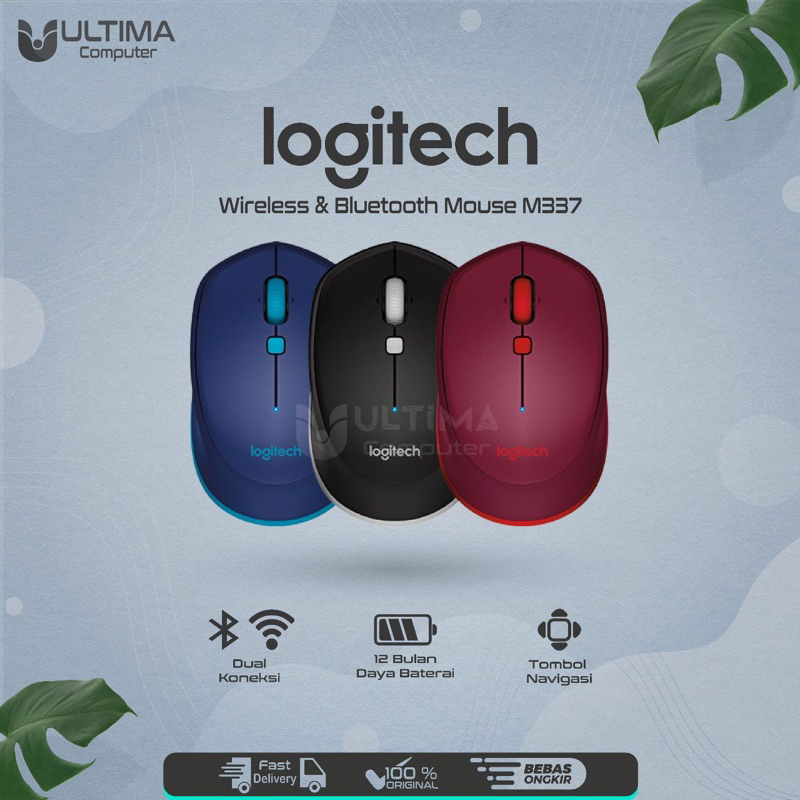 Jual Mouse Logitech M337 Bluetooth Wireless | Shopee Indonesia