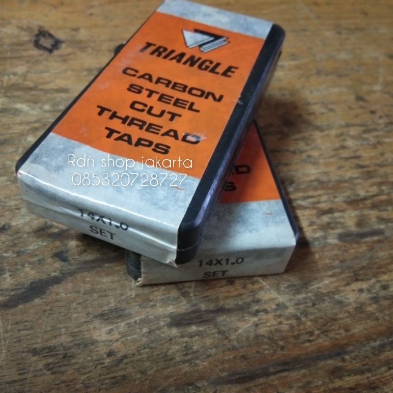 Jual Mata hand tap 14 x 1.5 TRIANGLE set | Shopee Indonesia
